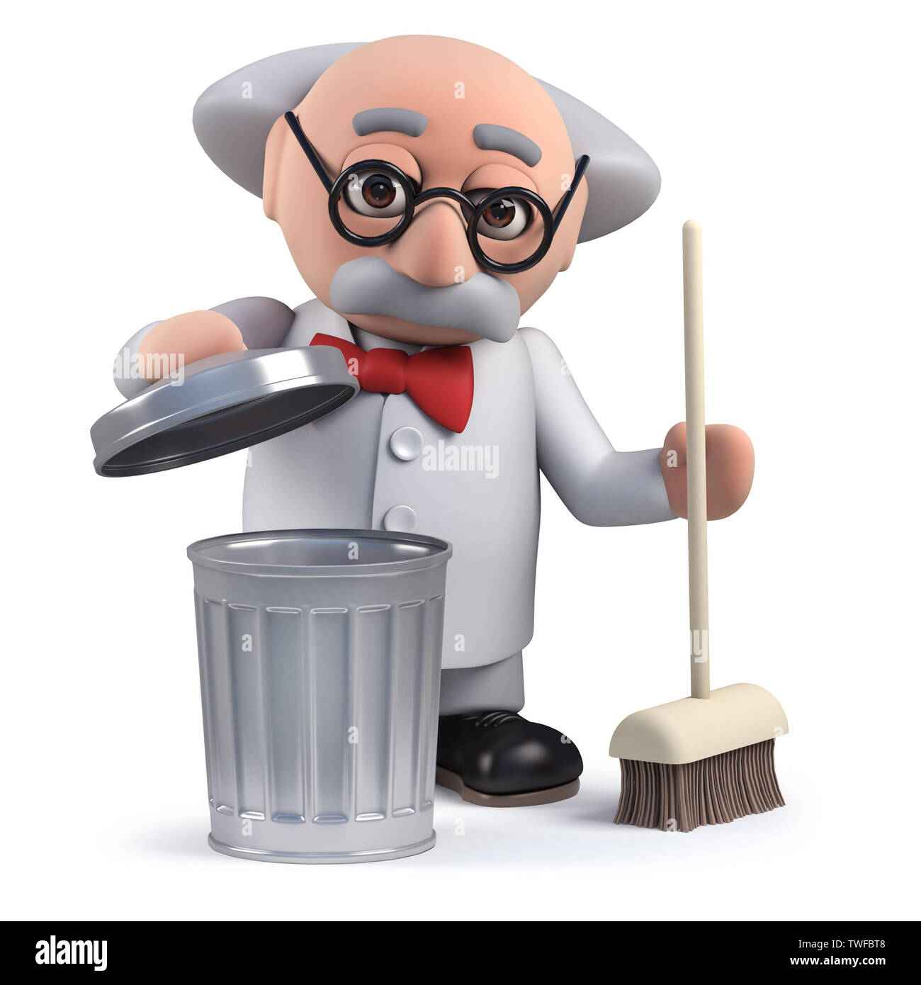 Cartoon Dustbin High Resolution Stock Photography and Images - Alamy