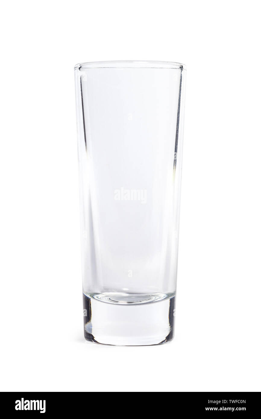 Glass isolated on white background Stock Photo - Alamy