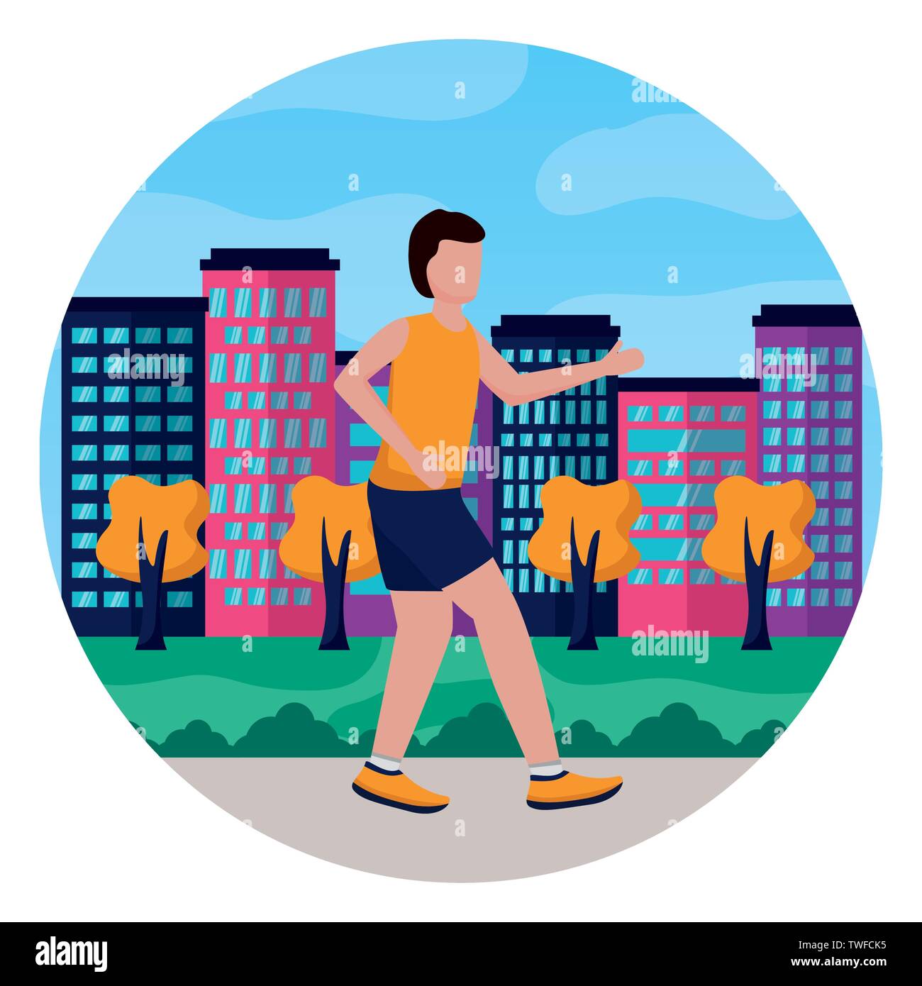 people running activity Stock Vector Image & Art - Alamy