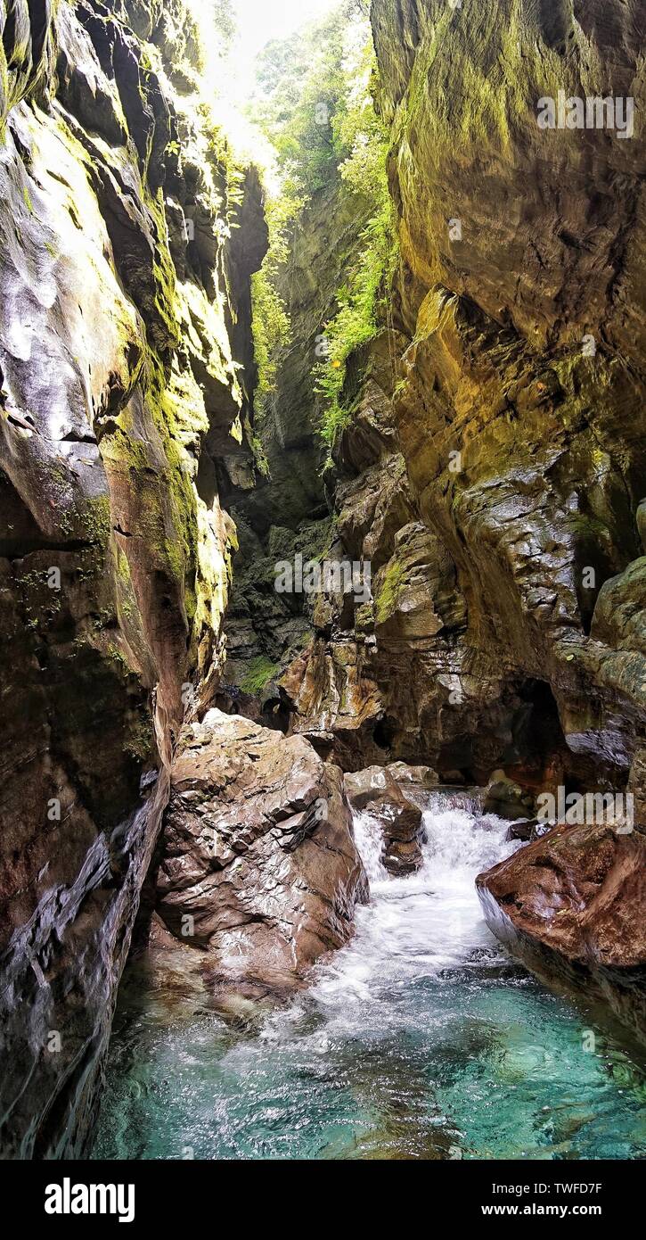 Waterfalls and rivers no one touches nature landscapes landscapes hi ...