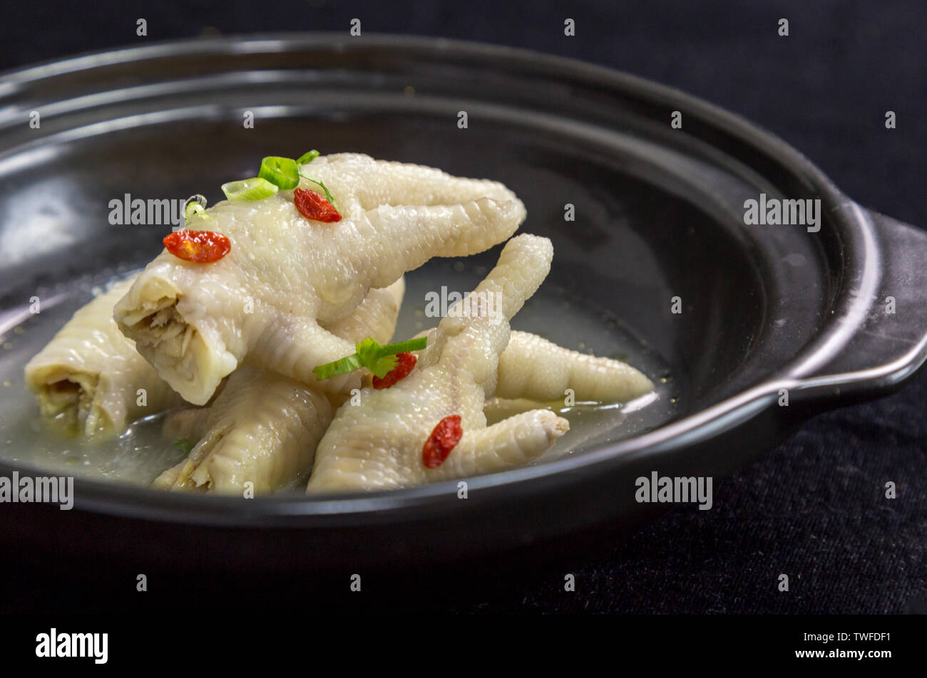 Chinese food, medicinal food, chicken claws Stock Photo - Alamy