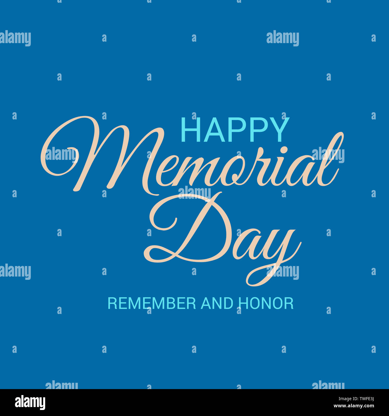 Memorial Day Background with USA Flag Color Stock Photo - Alamy