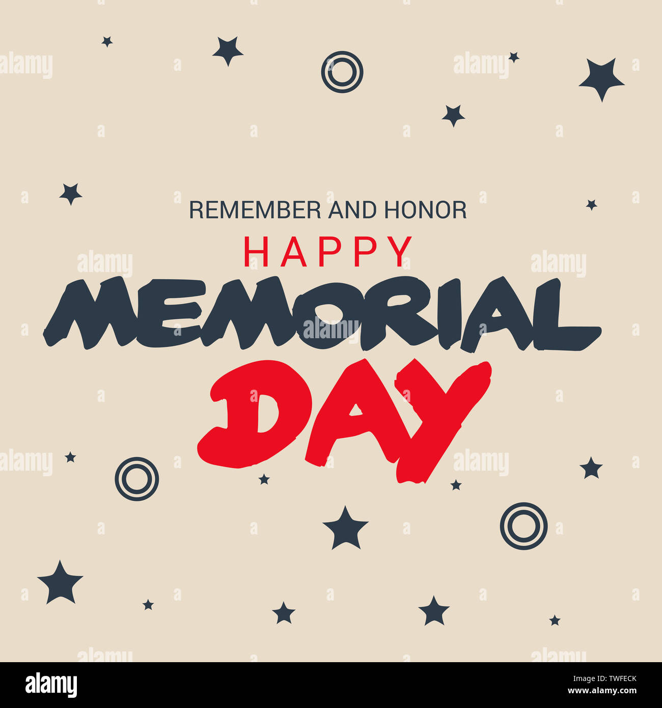 Memorial Day Background with USA Flag Color Stock Photo - Alamy