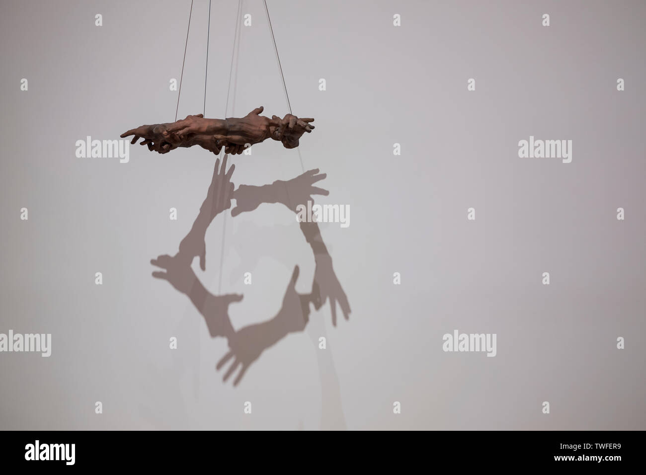 The artwork of Bruce Nauman Stock Photo - Alamy