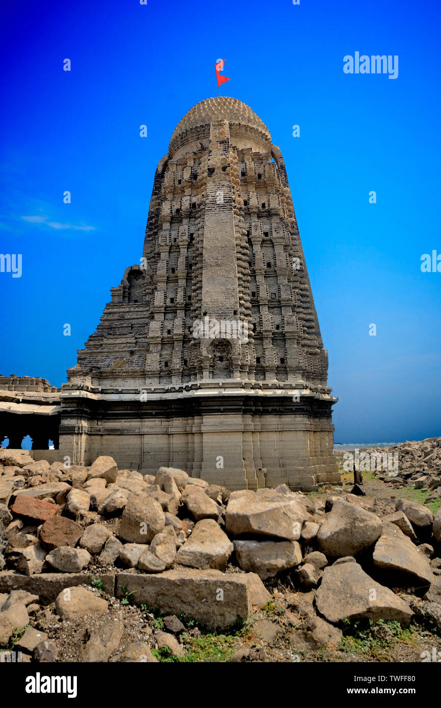 Palasdev Temple, Near Ujani Dam, Maharashtra, India Stock Photo - Alamy
