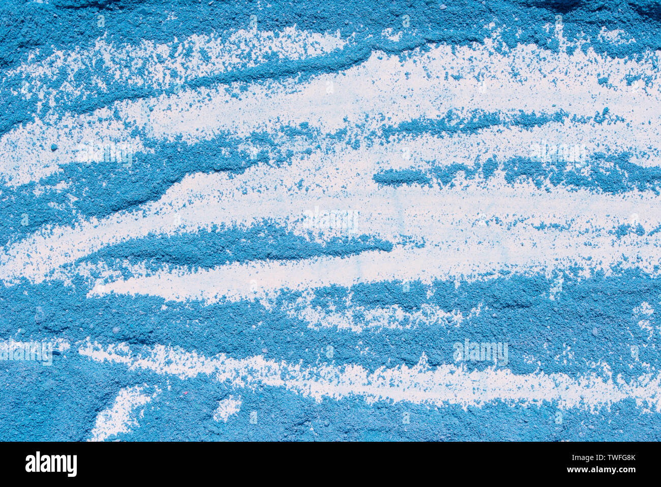 blue powder pigment pattern background macro Stock Photo - Alamy