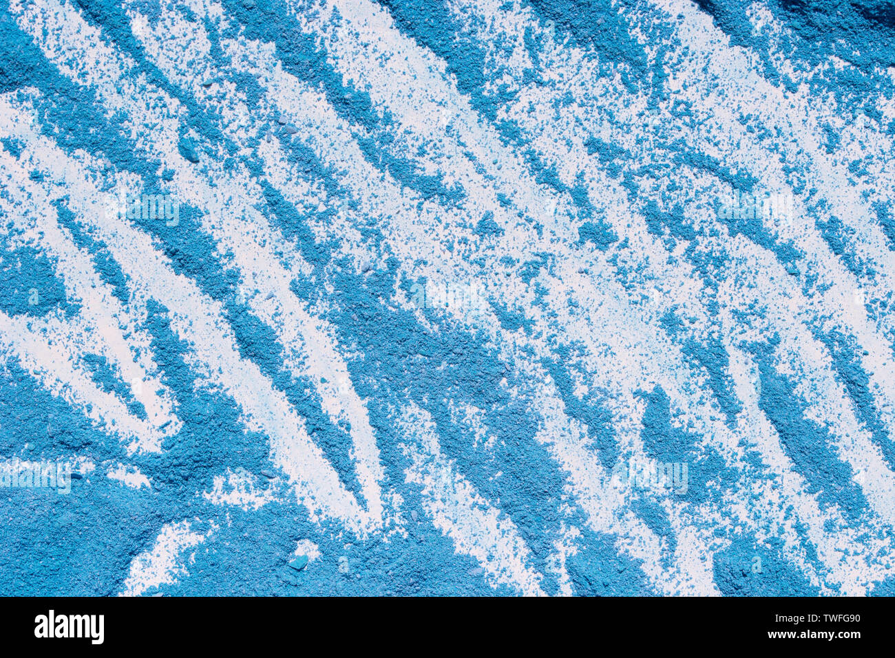 blue powder pigment pattern background macro Stock Photo - Alamy