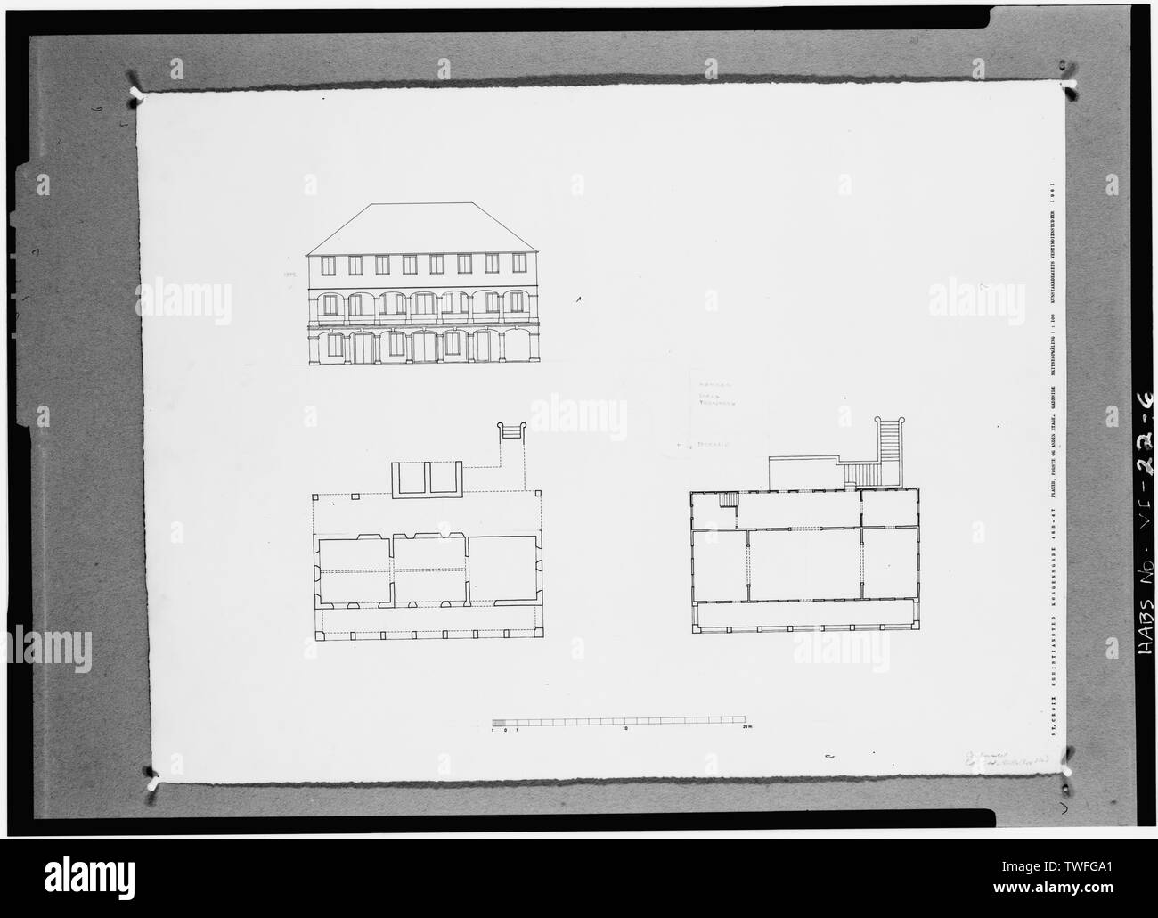 PLANS OF FIRST AND SECOND FLOORS, AND KING STREET ELEVATION - Drewes ...