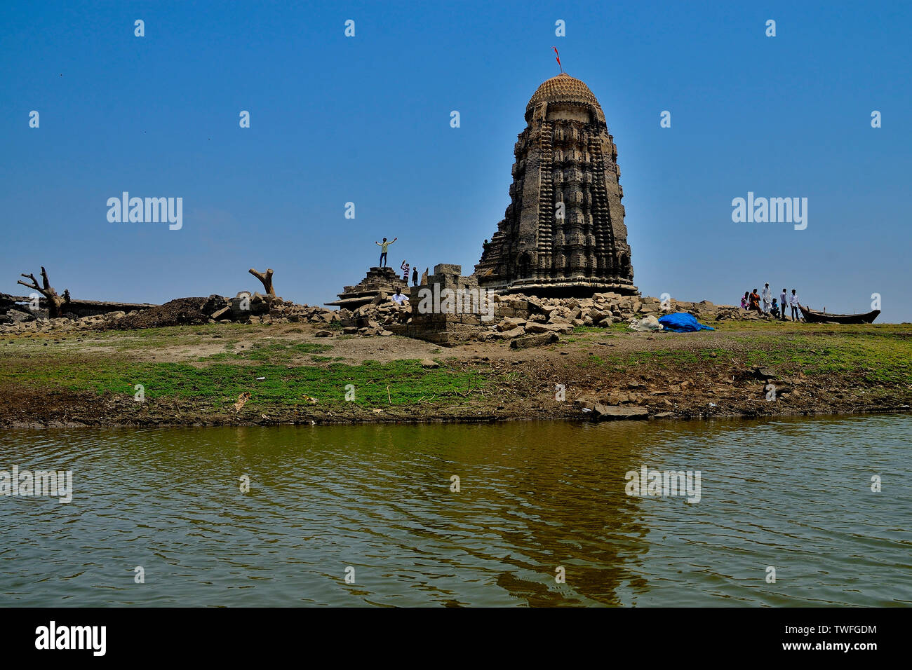 Palasnath Temple, located in Palasdev village, Near Ujani Dam ...