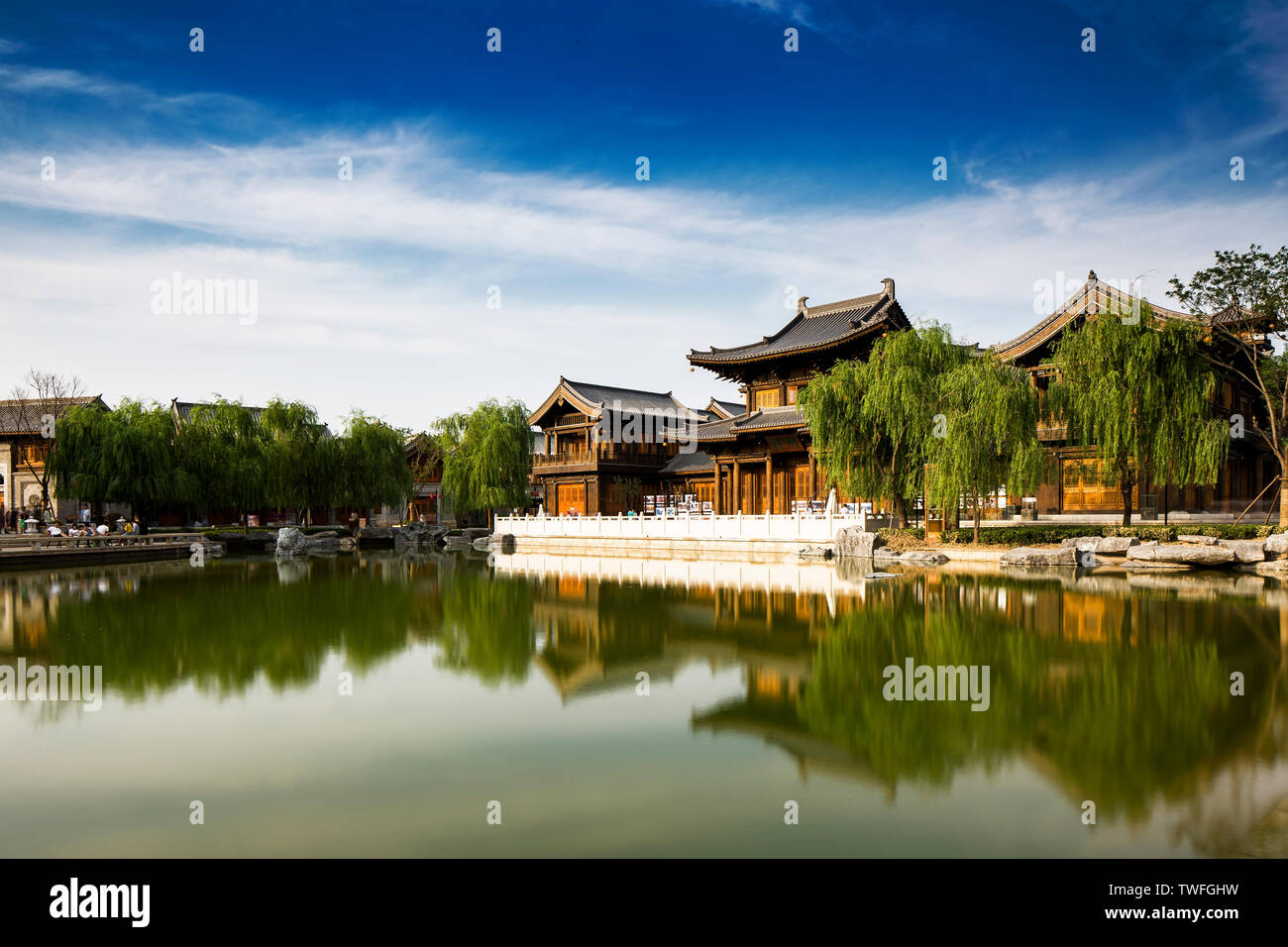 The ancient city of Luoyi, Luoyang, Henan Province Stock Photo - Alamy