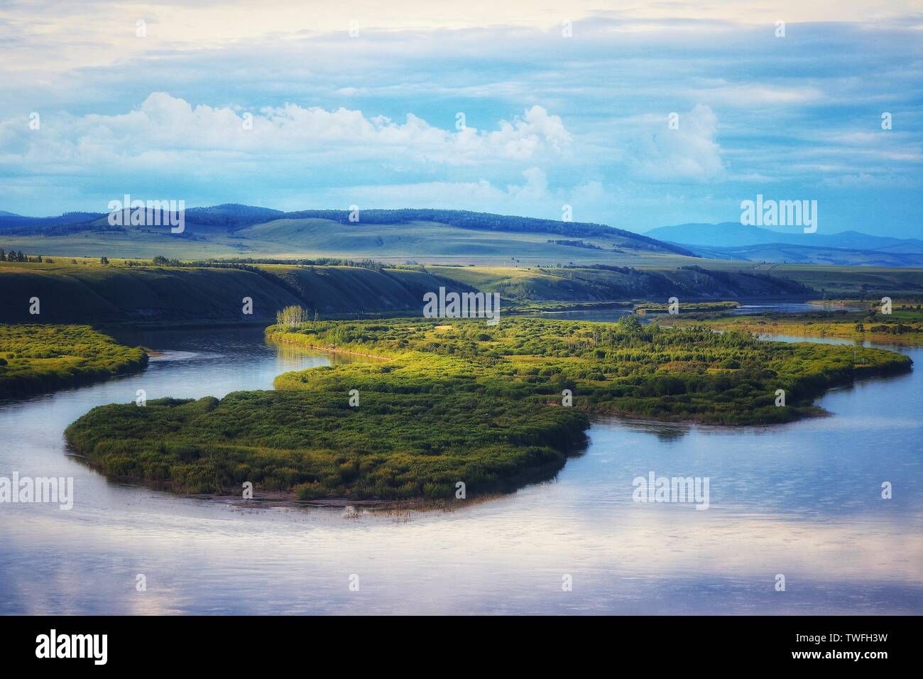 Waters of the erguna river hi-res stock photography and images - Alamy