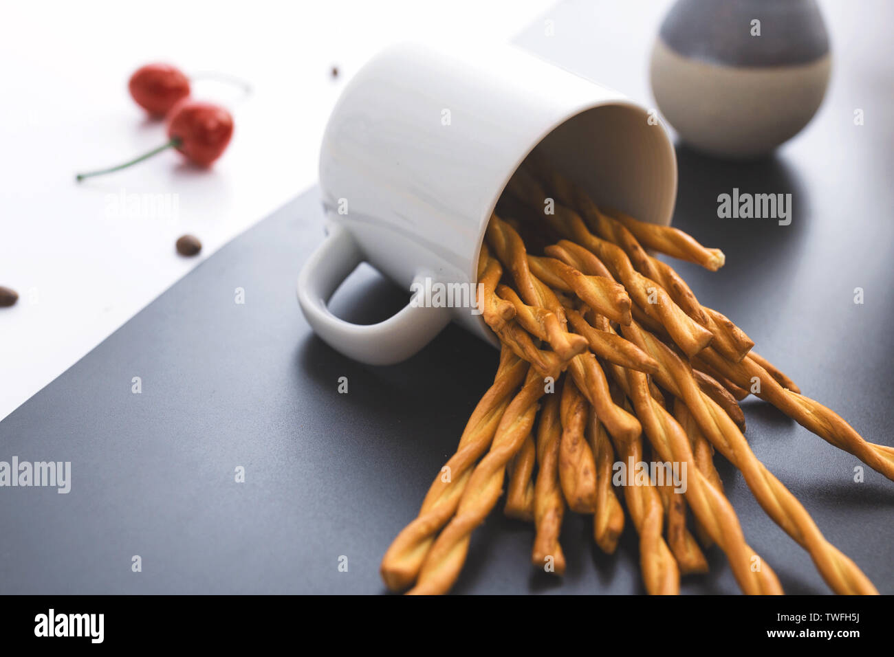 Long bar biscuits Stock Photo - Alamy