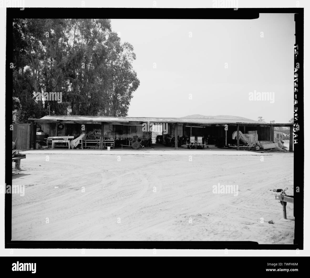 POLE BARN, EAST SIDE, LOOKING WEST - Irvine Ranch Agricultural ...