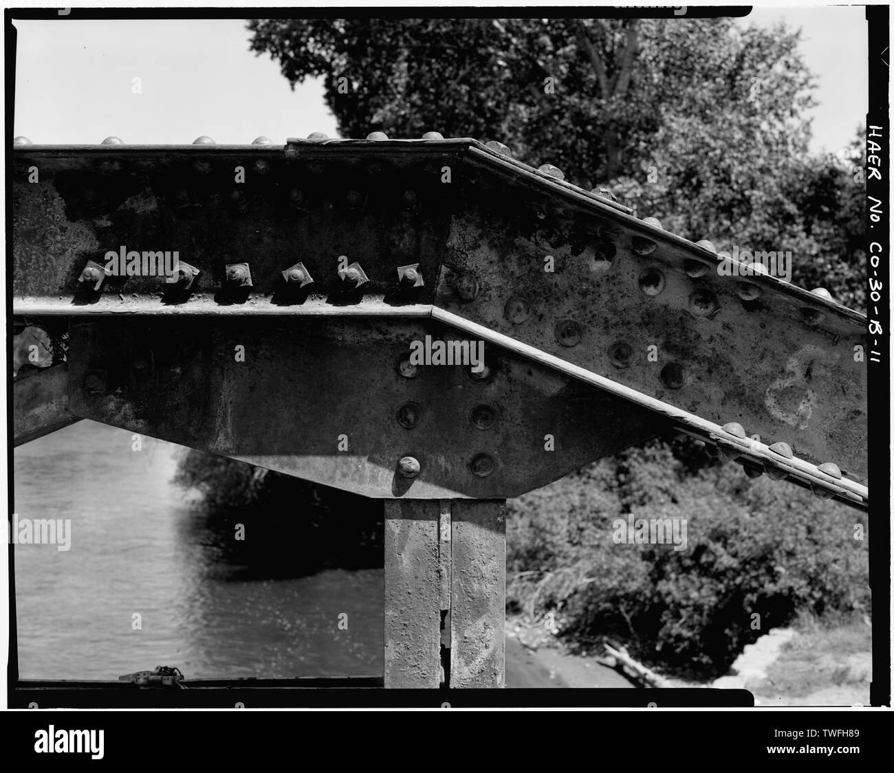 Guard rail detail Cut Out Stock Images & Pictures - Alamy