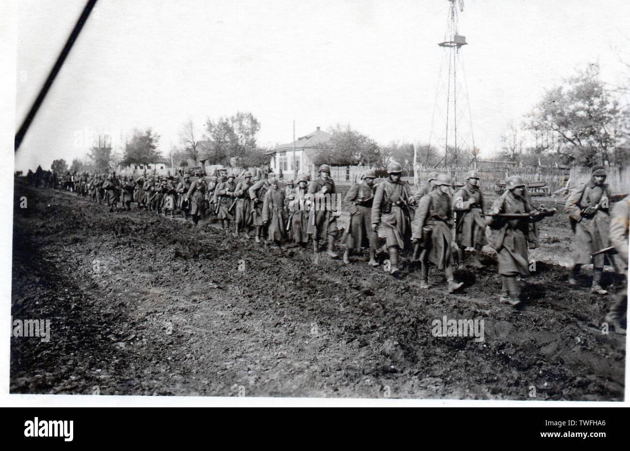 German Infantry On The Russian Front High Resolution Stock Photography ...