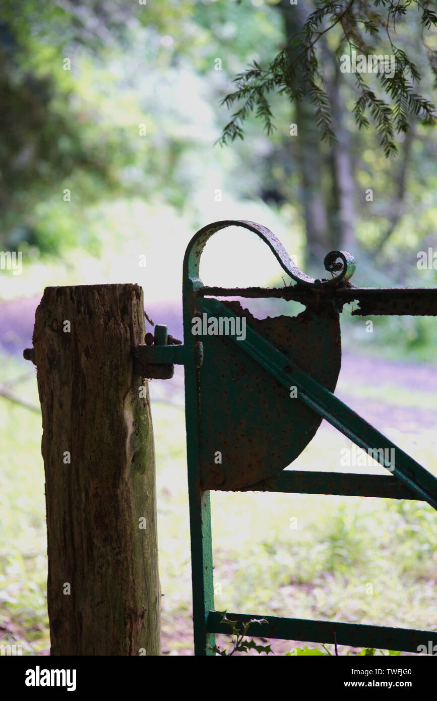 Garden gate lock hi-res stock photography and images - Alamy