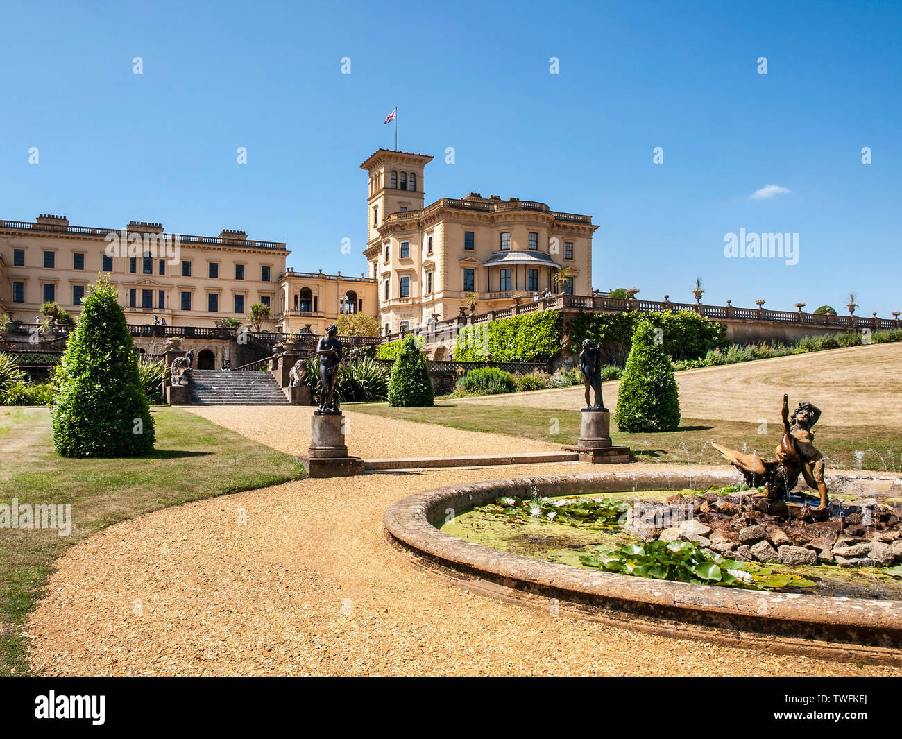 Osborn House was completed in 1851 for Queen Victoria who used it as ...