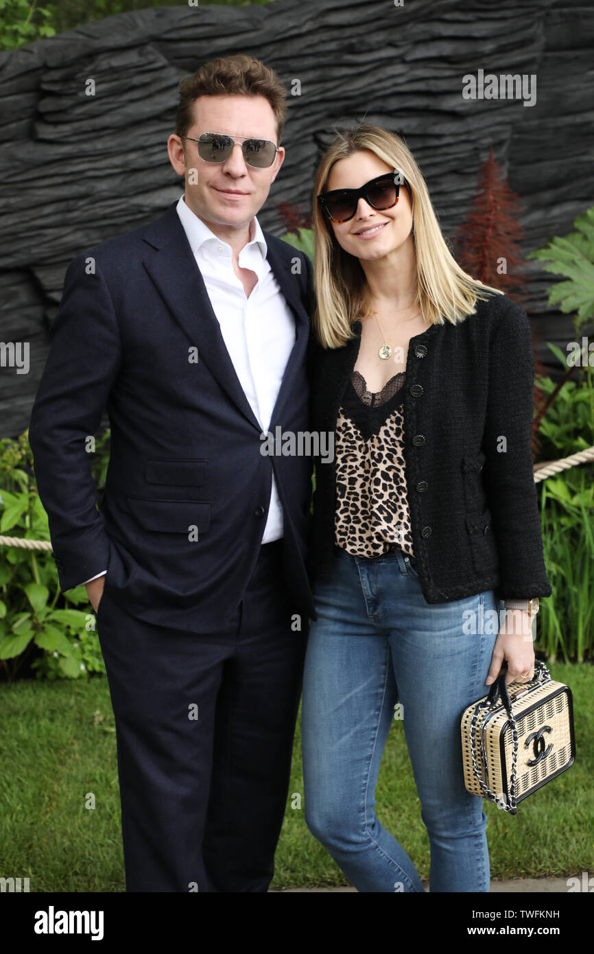 The Chelsea Flower show - Arrivals Featuring: Nick Candy, Holly Candy ...