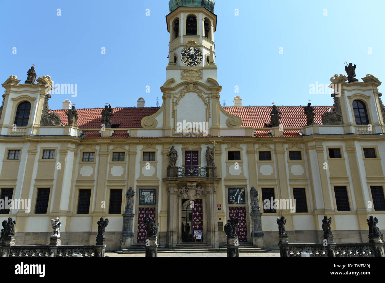 Loreta square prague hi-res stock photography and images - Alamy