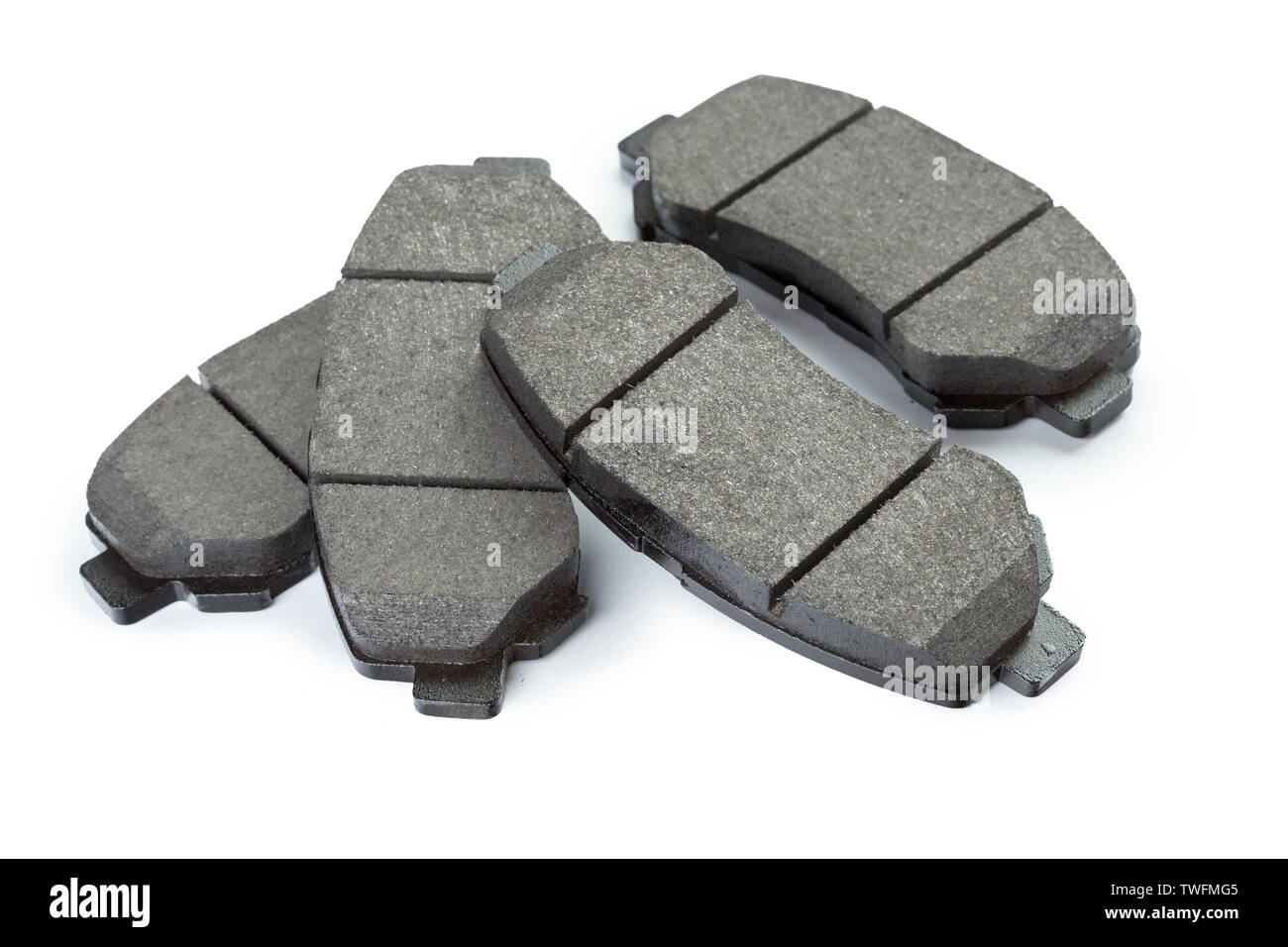 brake pads isolated on white Stock Photo - Alamy