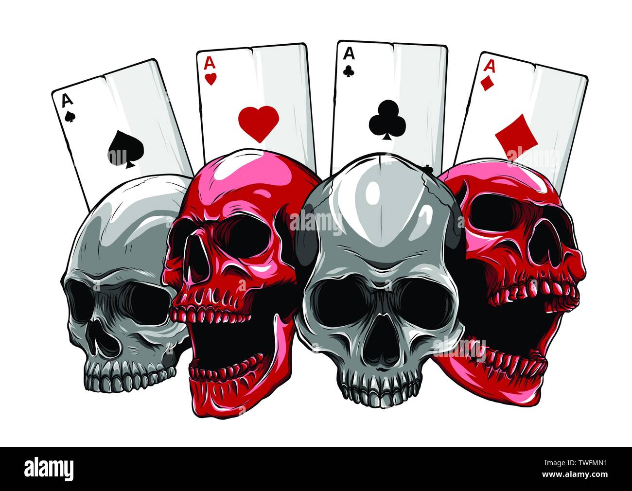 Poker Skull Ace