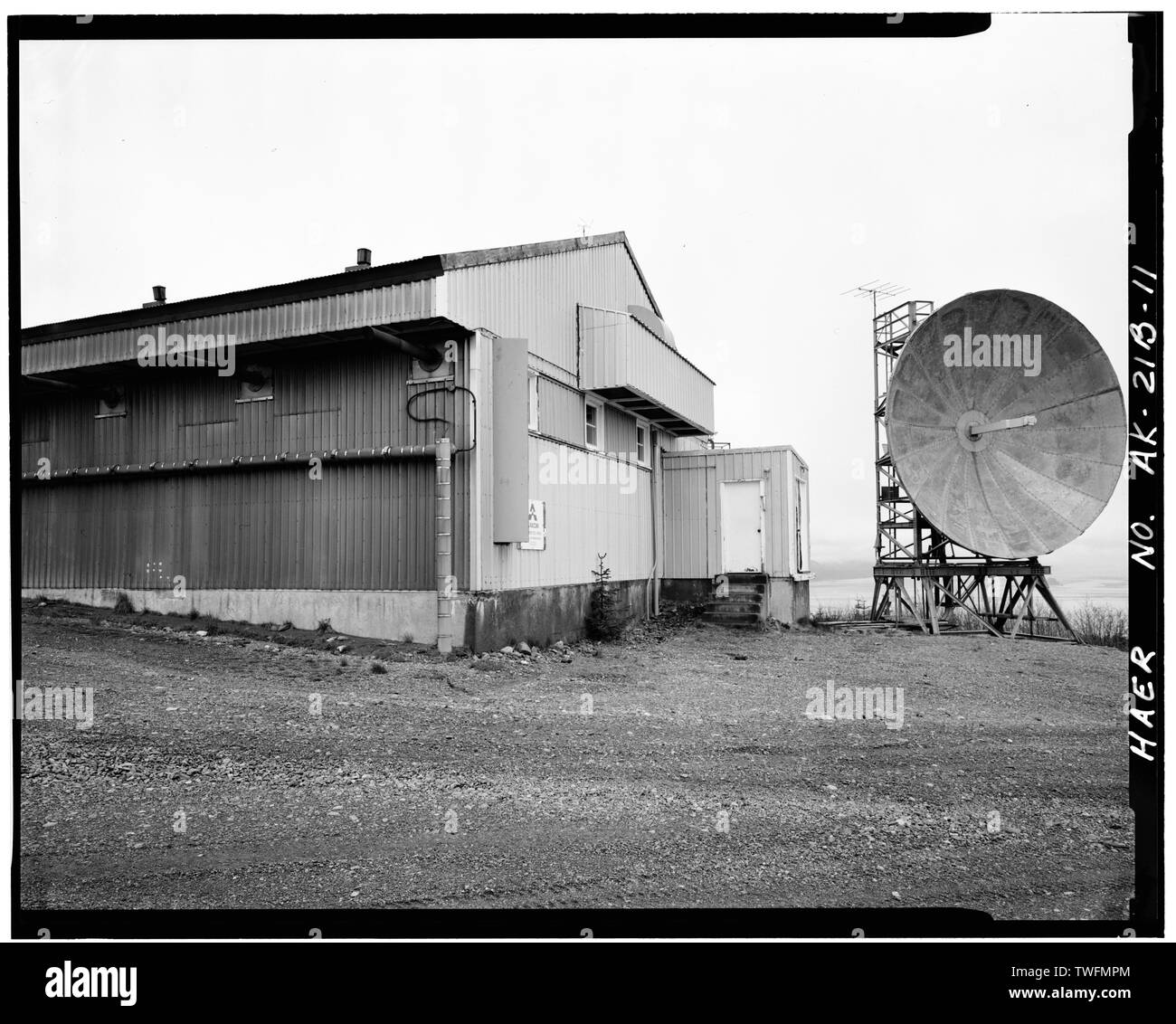 The relay building Black and White Stock Photos & Images - Alamy