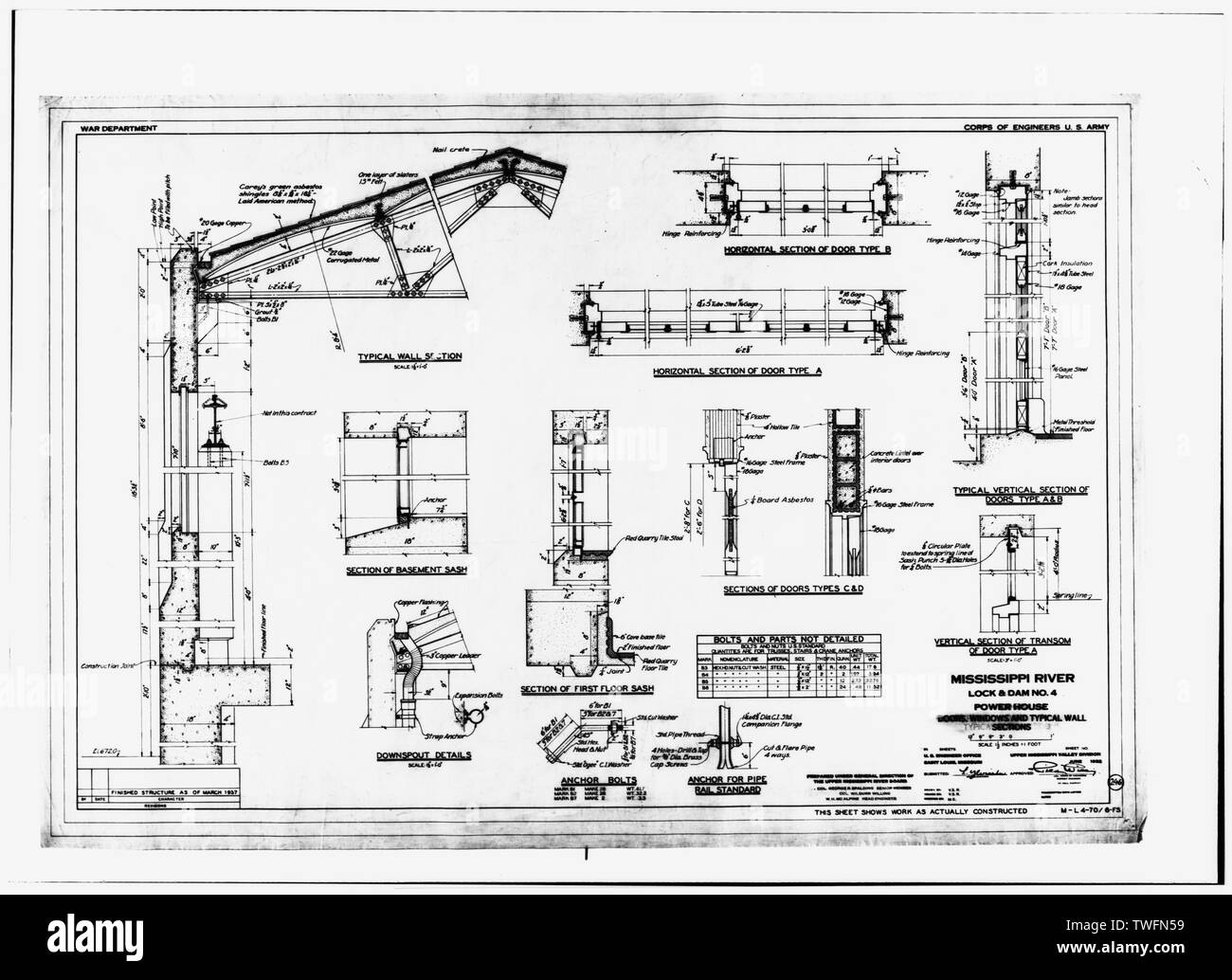 POWERHOUSE - DOORS, WINDOWS AND TYPICAL WALL SECTIONS (ML-4-70-6-FS ...