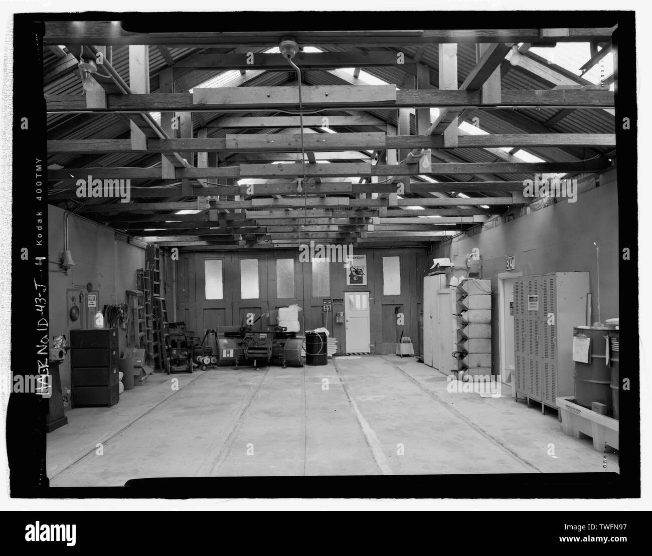 POWERHOUSE EAST SIDE, FROM INSIDE LATER ATTACHED BUILDING. - Cove ...