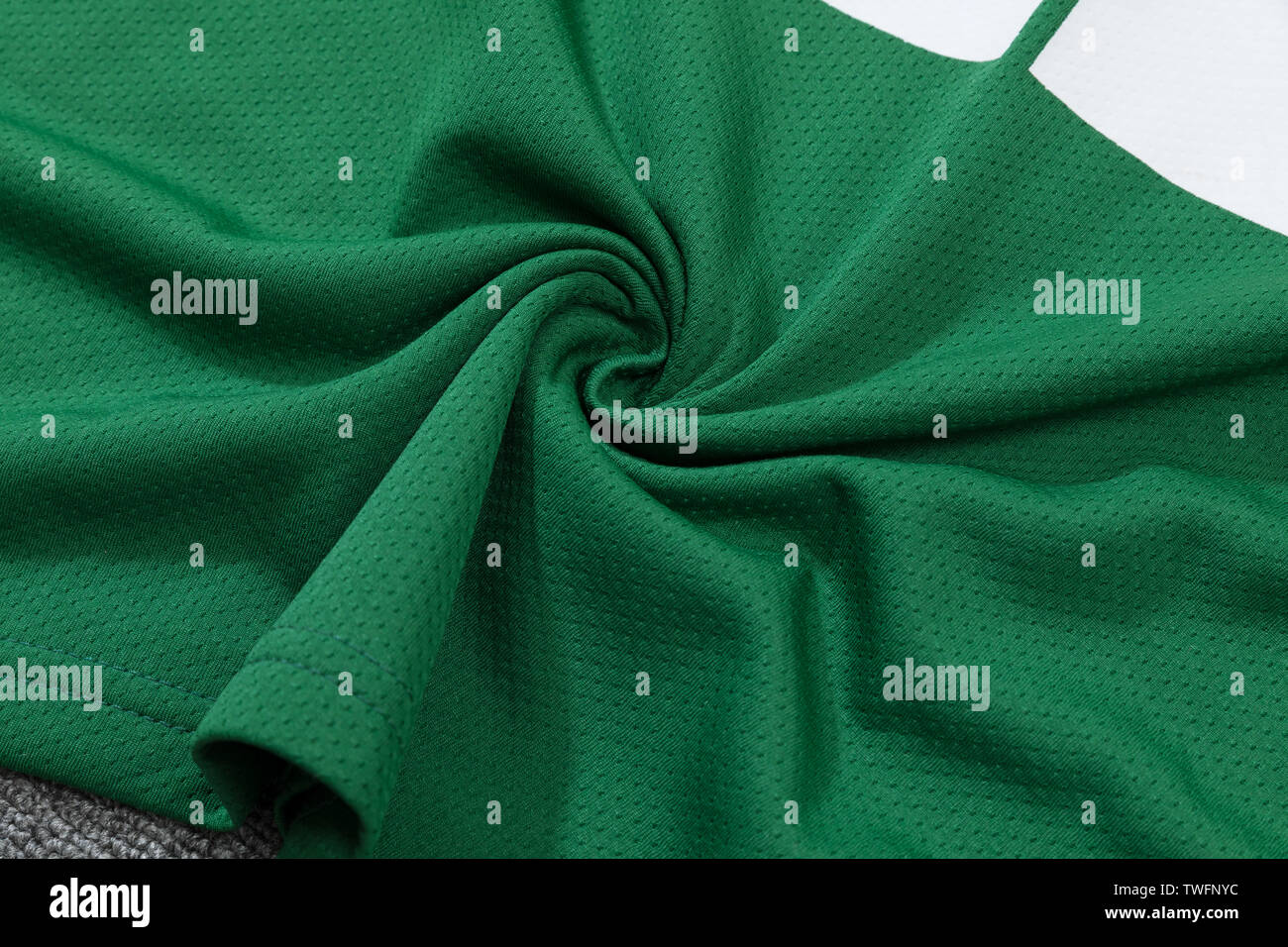 Green clothes cloth tiling diagram Stock Photo - Alamy