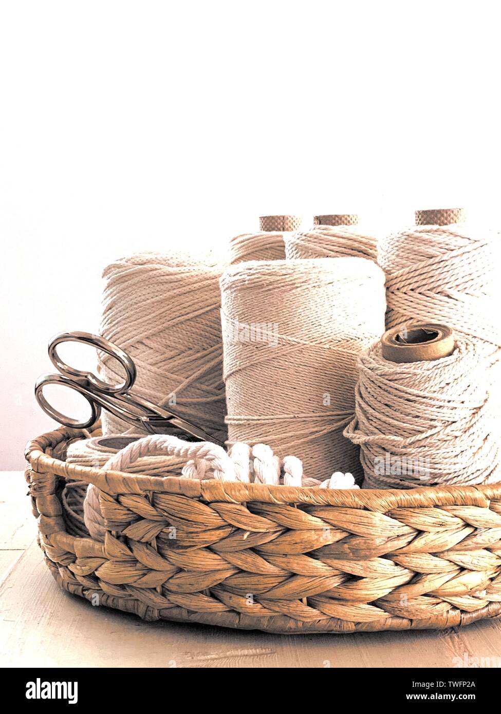 Macrame objects hi-res stock photography and images - Alamy