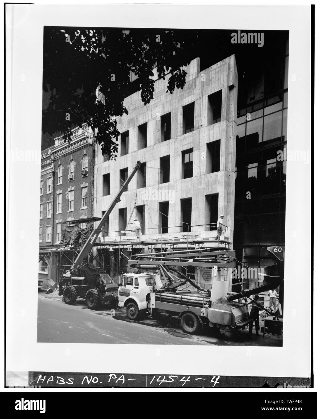PRESERVED FACADE OF PENNSYLVANIA FIRE INSURANCE COMPANY BEING RE ...