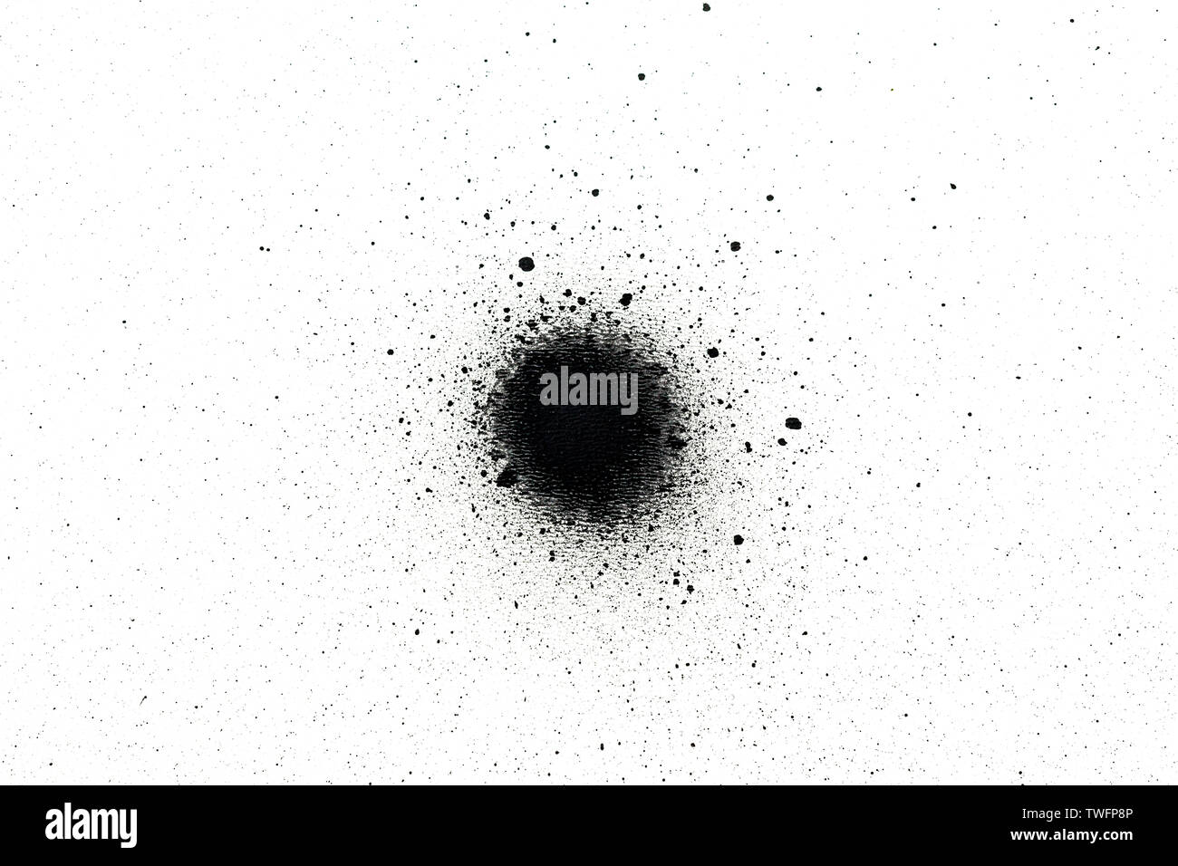 Black Spray paint Stock Photo - Alamy