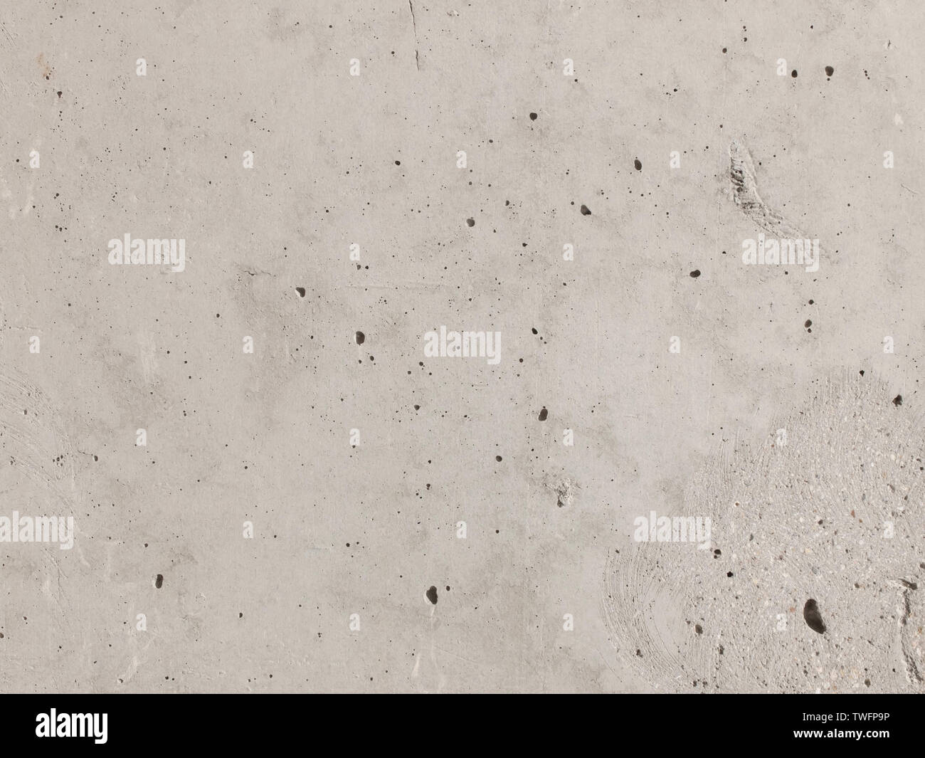 Gray grinded concrete texture with exposed caverns Stock Photo - Alamy