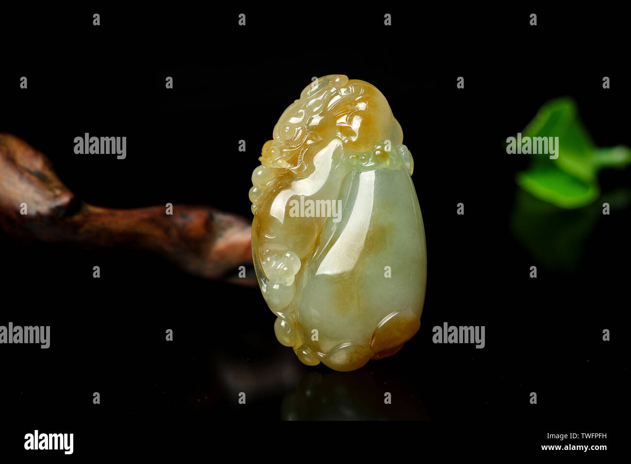 Huang jade jewellery Stock Photo - Alamy