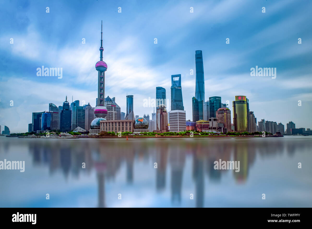 Lujiazui city scenery hi-res stock photography and images - Alamy