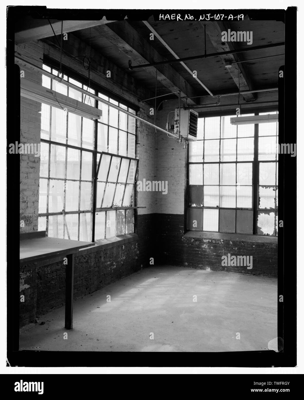 Industrial building restoration Black and White Stock Photos & Images ...