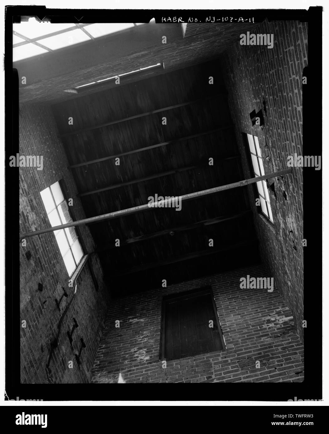 PROCESS BUILDING, STAIRWELL CEILING DETAIL FROM SECOND LANDING - NOT ...