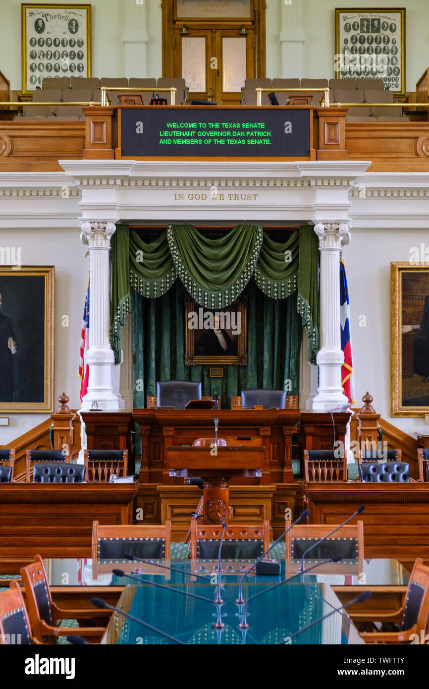 Texas state capitol building interior hi-res stock photography and ...