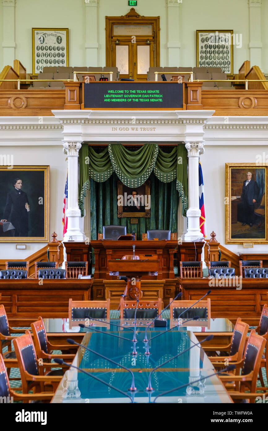 Texas state capitol building interior hi-res stock photography and ...