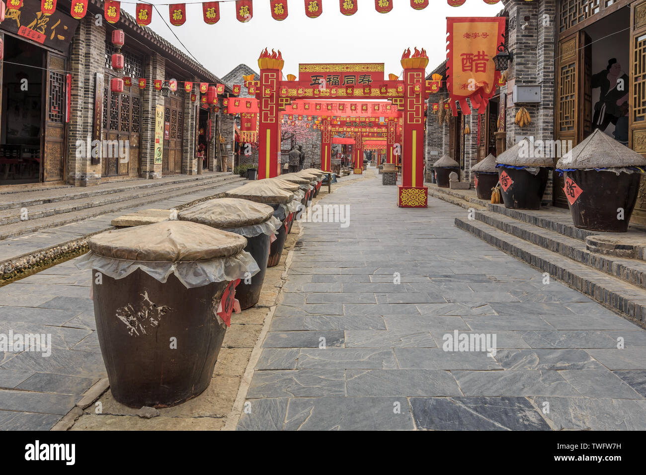 Weiji ancient village hi-res stock photography and images - Alamy