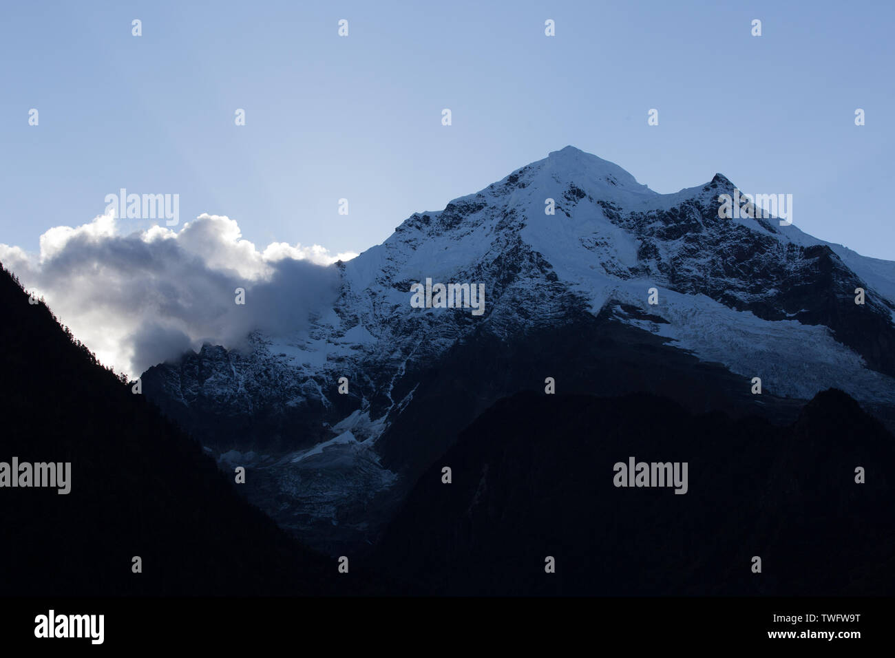 Scenery of Meri Snow Mountain, Yunnan Stock Photo - Alamy