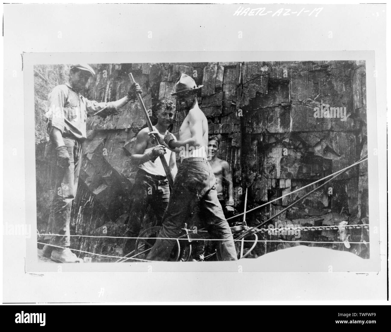 Stump pulling Cut Out Stock Images & Pictures - Alamy