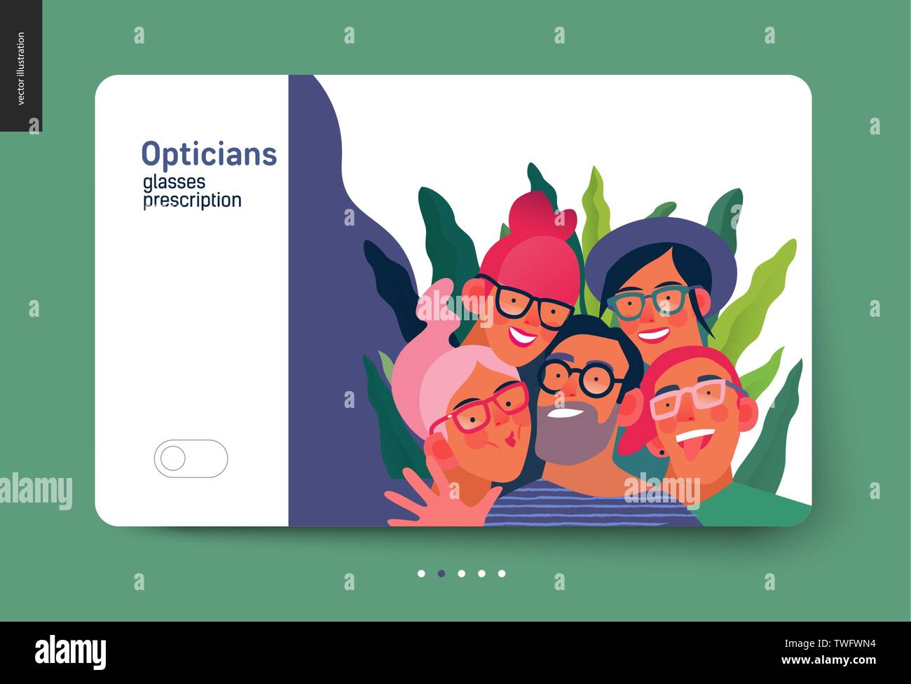 Medical insurance template - opticians shop advertising poster panel ...