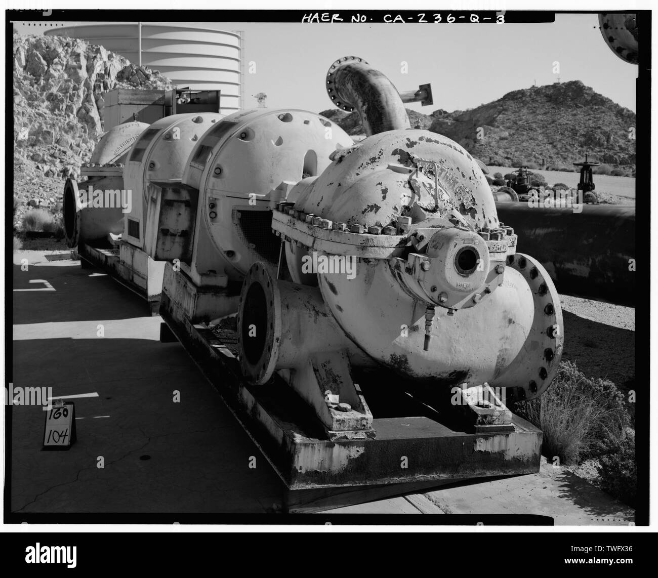 Rocket propulsion system test Black and White Stock Photos & Images - Alamy