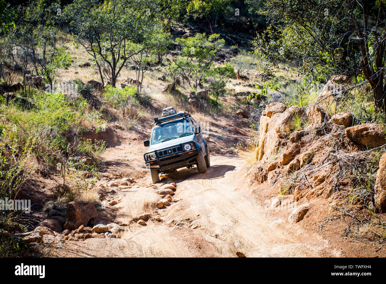 4WD in Outback Australia Stock Photo - Alamy