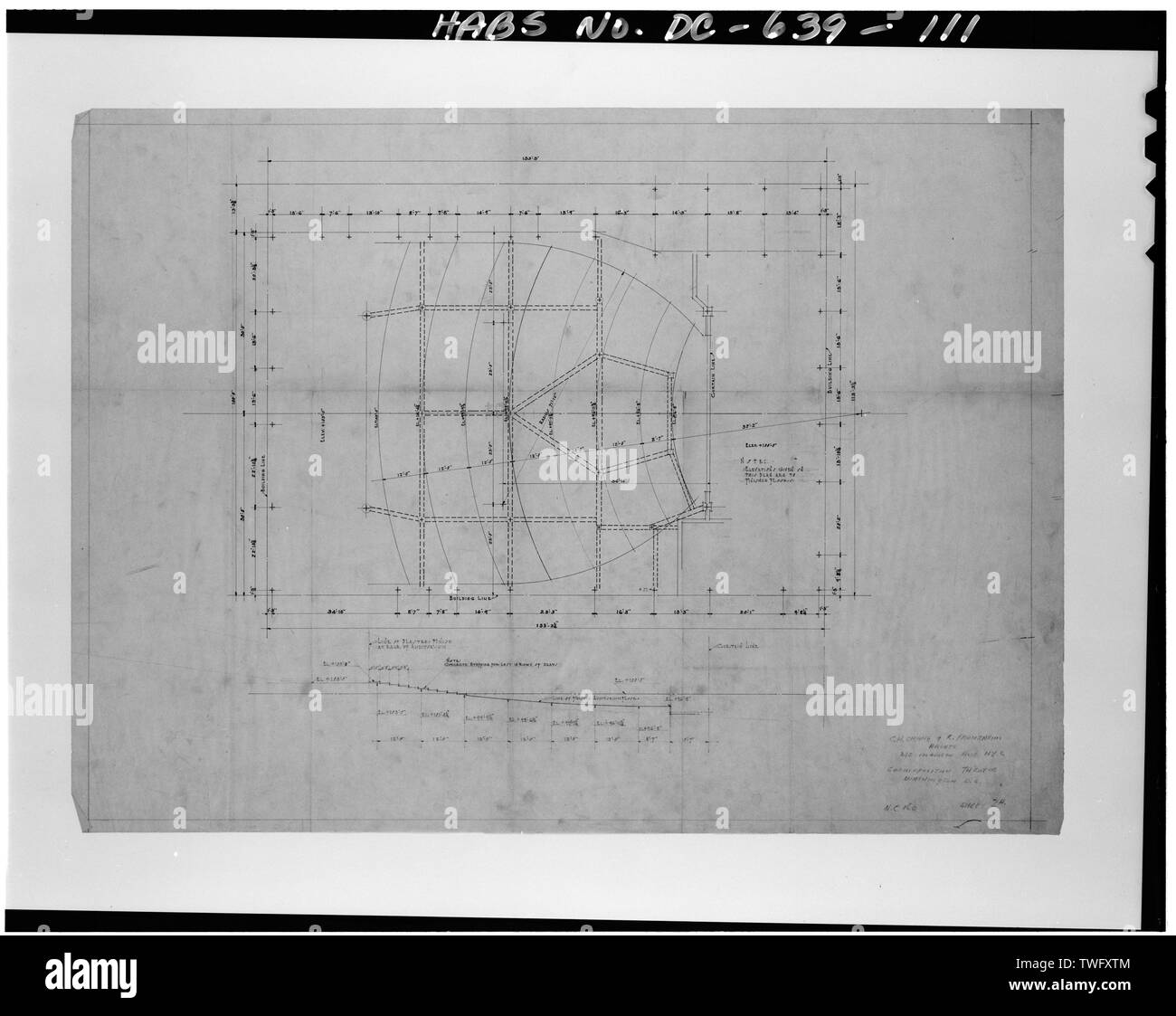 Plan- Foyer and Serving Room in Dance Hall, 6-14-1924 - Earle Theatre ...