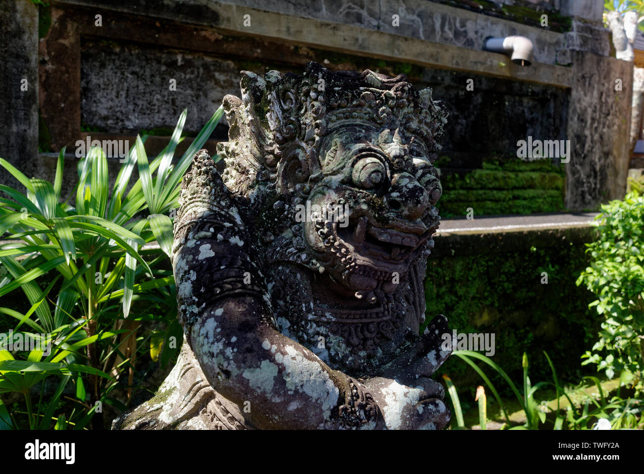 Bedogol, the Balinese gate guardian statue on homes in Ubud, Bali ...