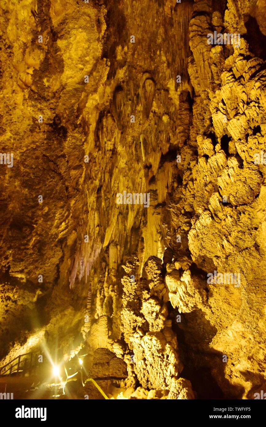 Natural karst caves Stock Photo - Alamy