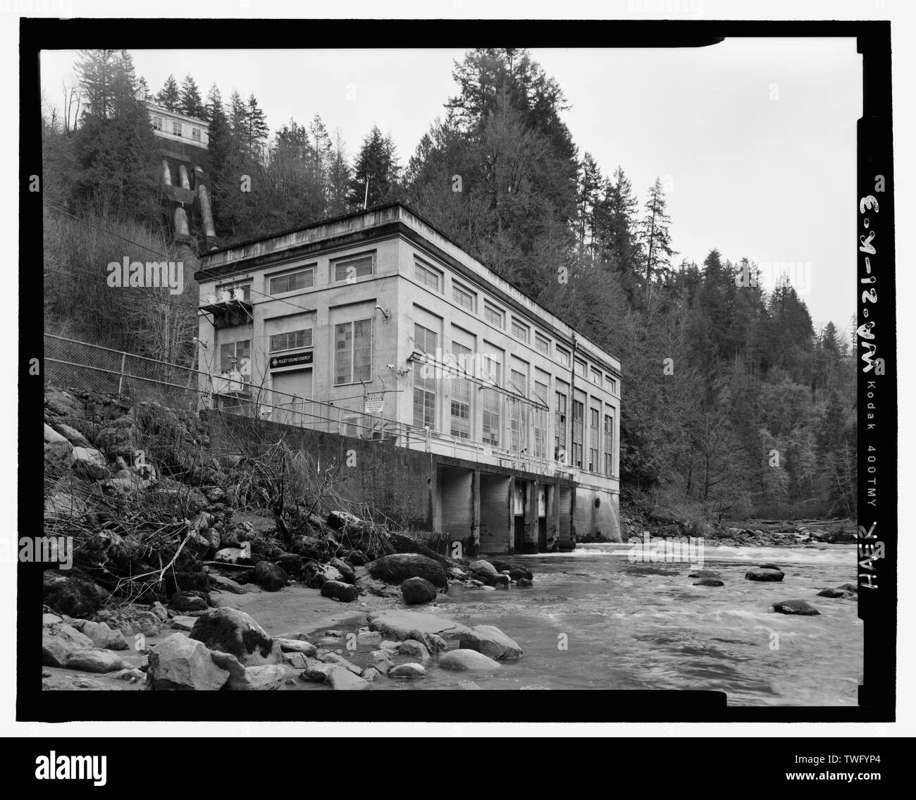 Plant Two exterior - Snoqualmie Falls Hydroelectric Project, Plant Two ...