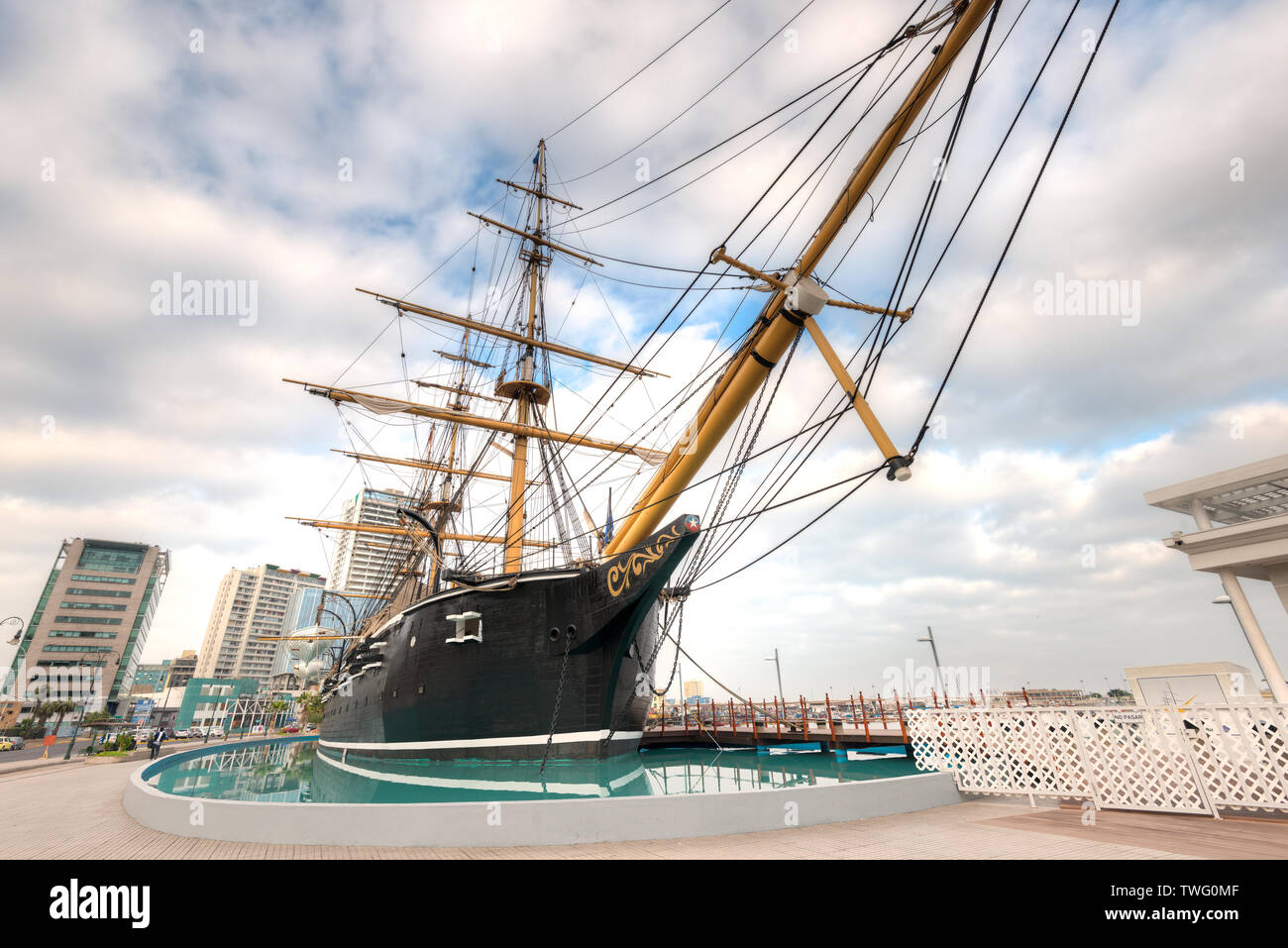 Guerra museo corbeta esmeralda chile hi-res stock photography and ...